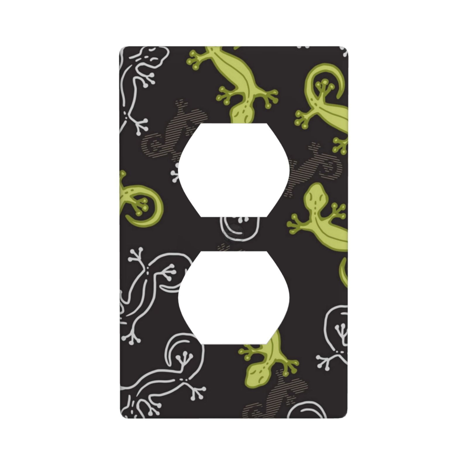 Duplex Light Switch Wall Plate 1-Gang Single Decorative Receptacle ...