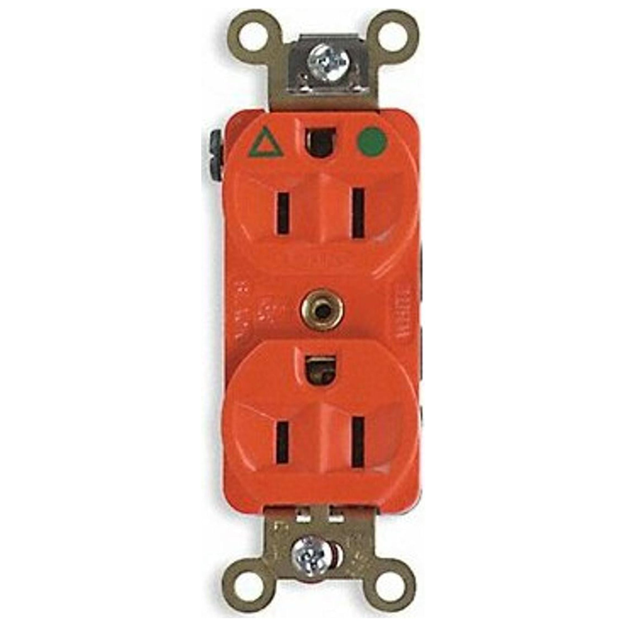 Duplex Receptacle Isolated Ground 20 Amp Ivory - Walmart.com