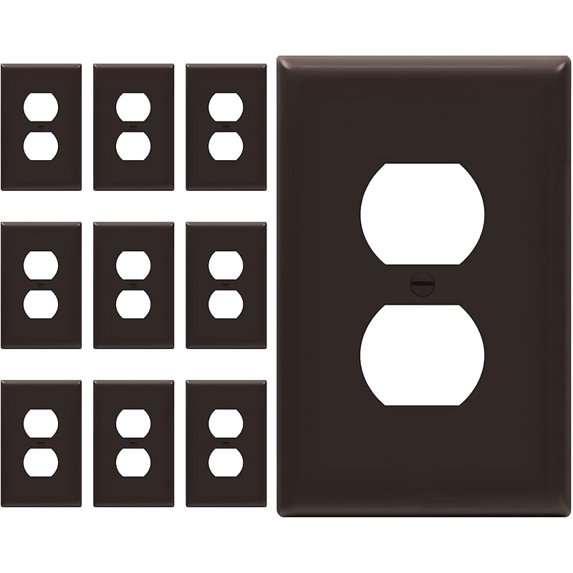 Duplex Wall Plates Kit, Electrical Outlet Covers, Unbreakable ...