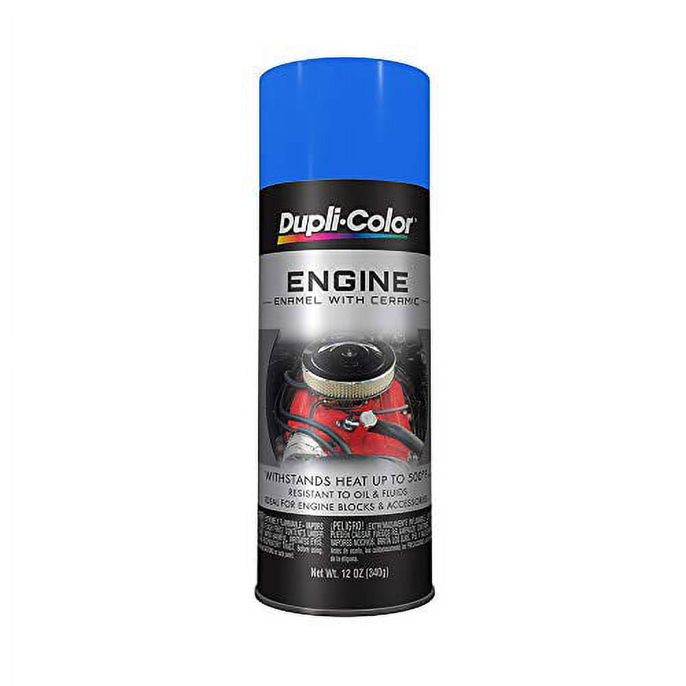 Dupli Color Blue Automotive Touch-Up Paint, 12oz, Resists Heat Up to ...