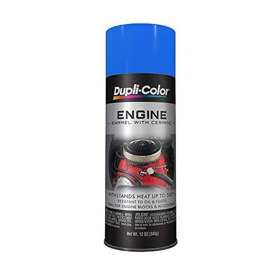 Dupli Color Blue Automotive Touch-Up Paint, 12oz, Resists Heat Up to ...