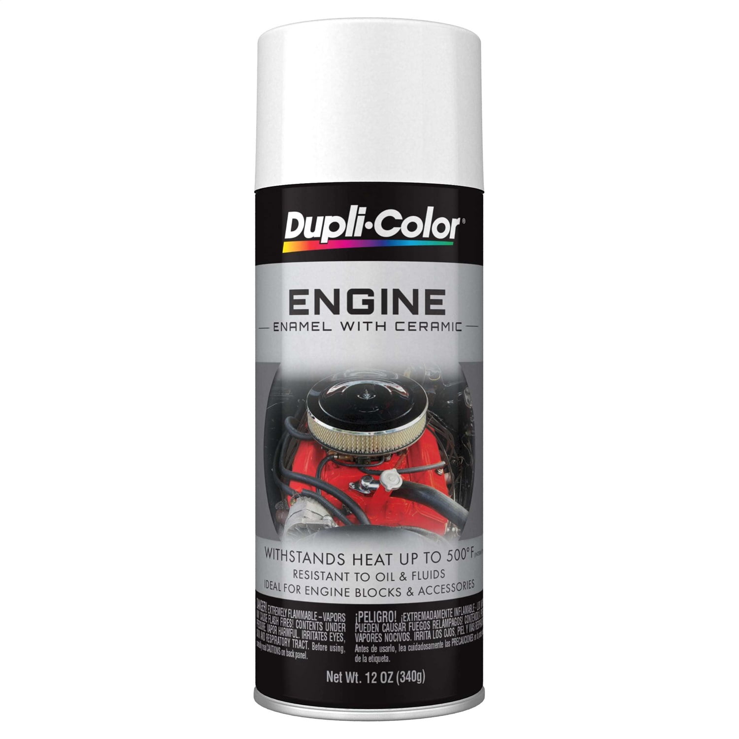 Dupli-Color DE1602 Ceramic Universal White Engine Paint - 12 oz ...