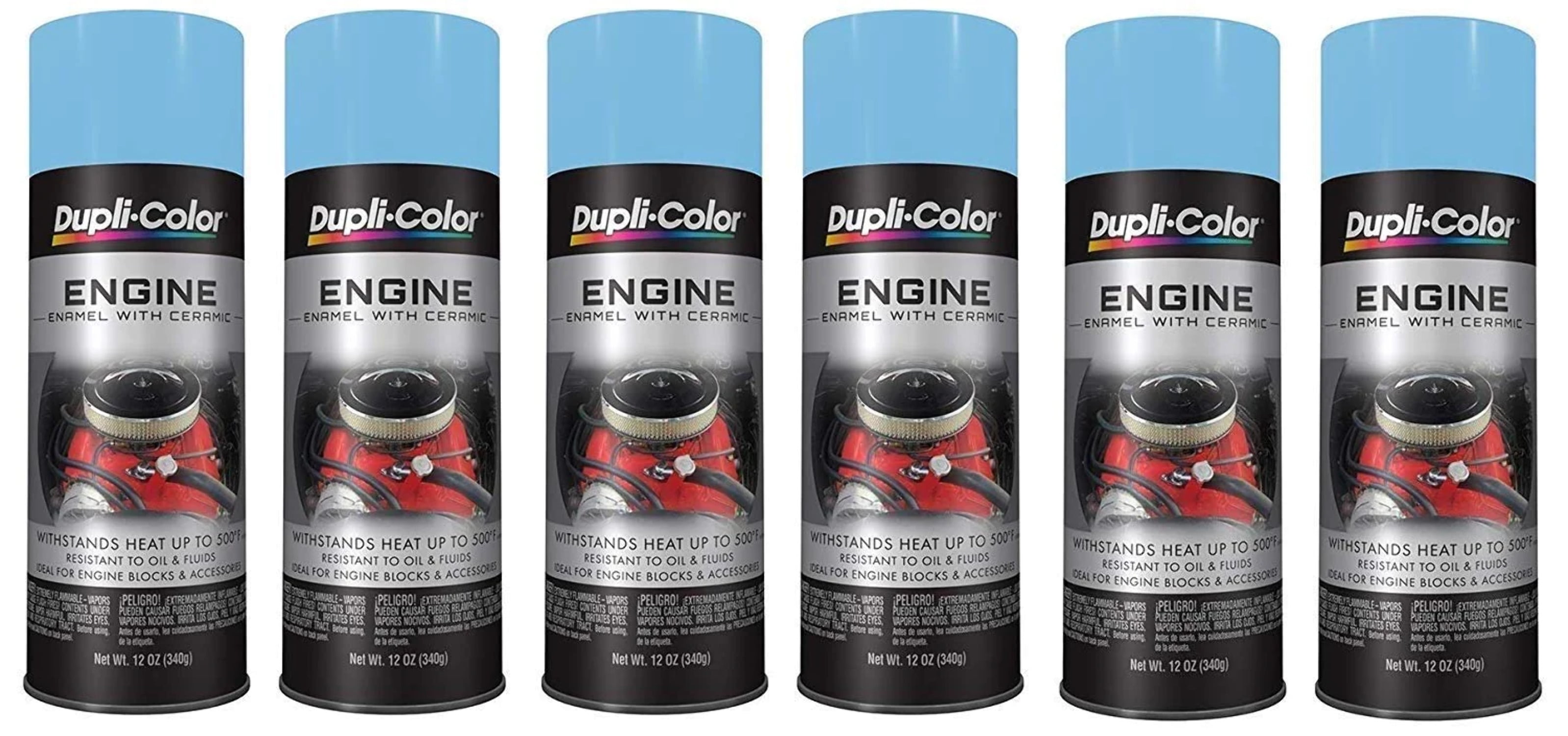 Dupli-Color DE1610 Ceramic Pontiac Blue Engine Paint - 12 oz. (6 ...