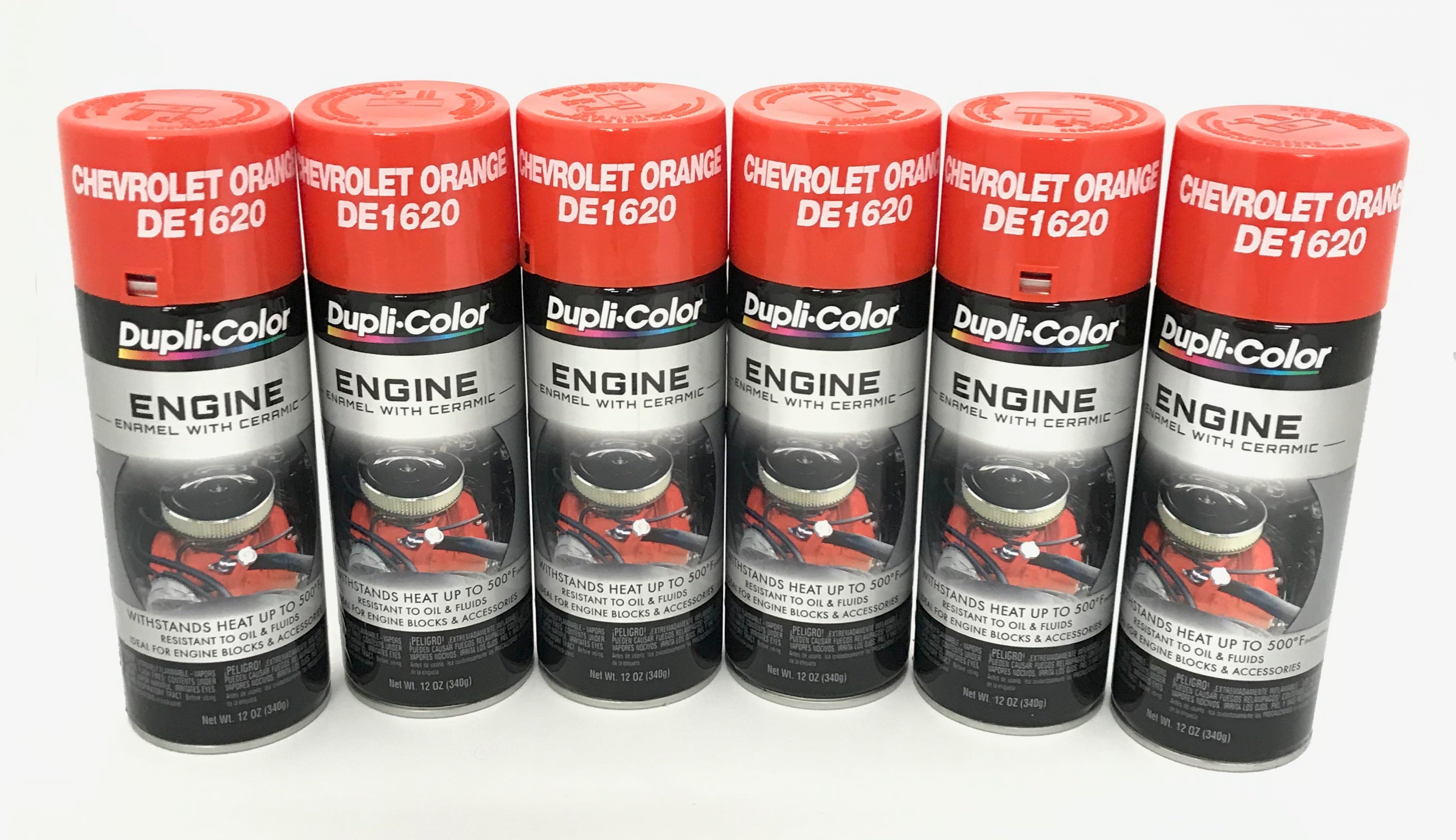 Duplicolor DE1620 Engine Enamel - 12 oz Aerosol Spray Paint, Chevrolet ...