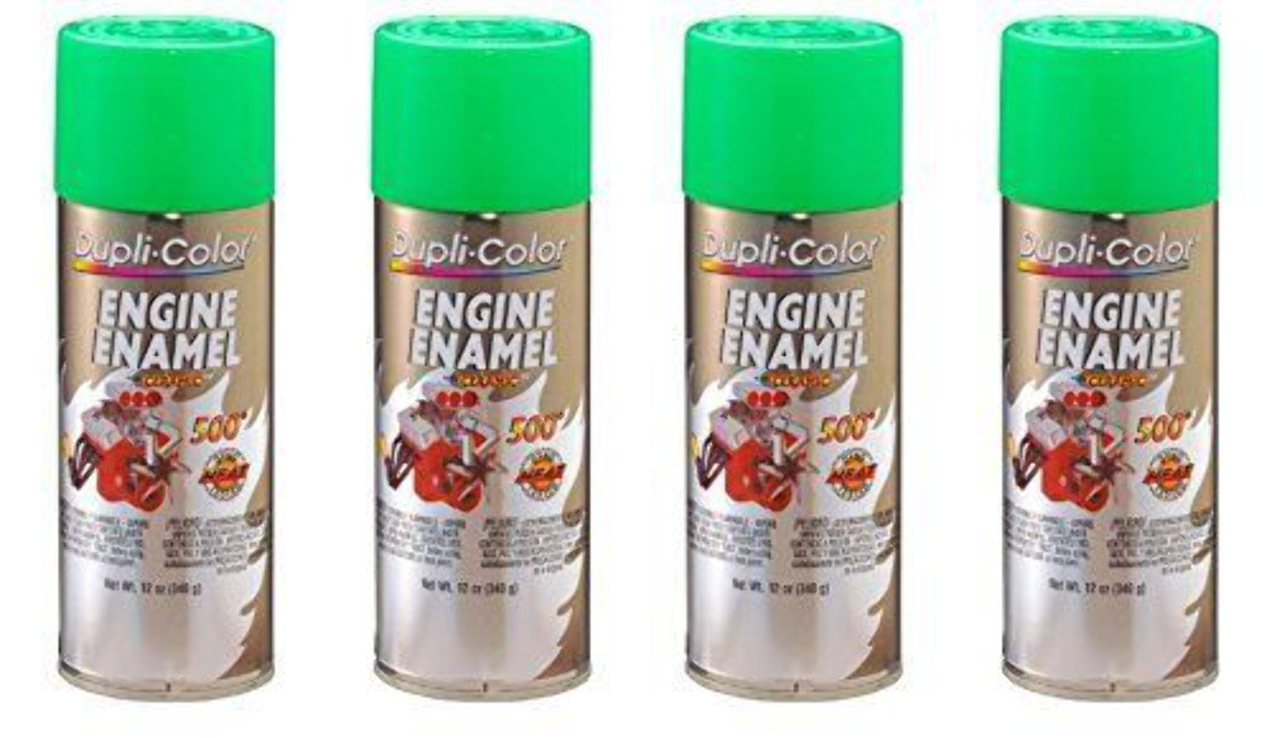Dupli-Color DE1641 Ceramic Grabber Lime Green Engine Paint - 12 oz. by ...