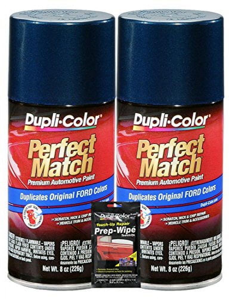 Dupli Color Dark Blue Acrylic Lacquer Auto Body Paint, Gloss, 8 oz for ...