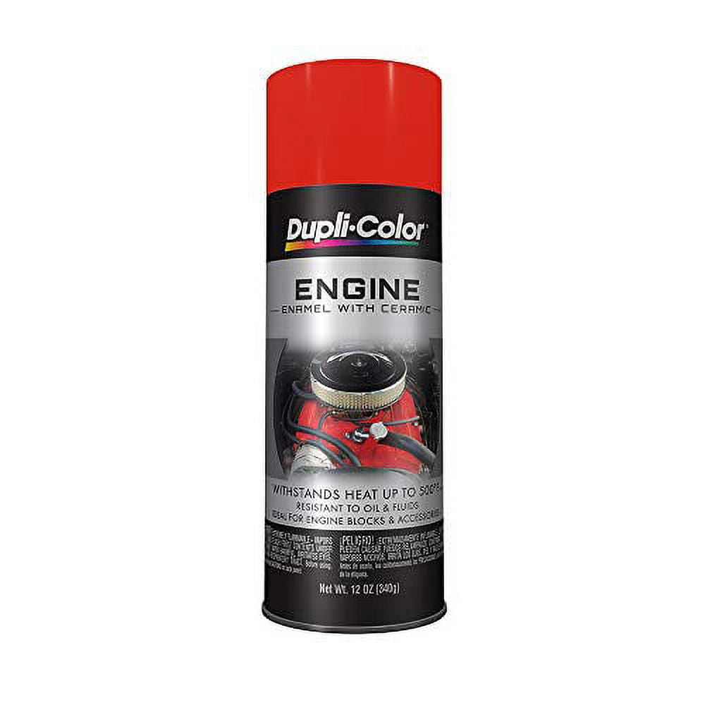Dupli Color Engine Enamel Spray Aerosol, Chevy Orange Red, 12 Ounce ...