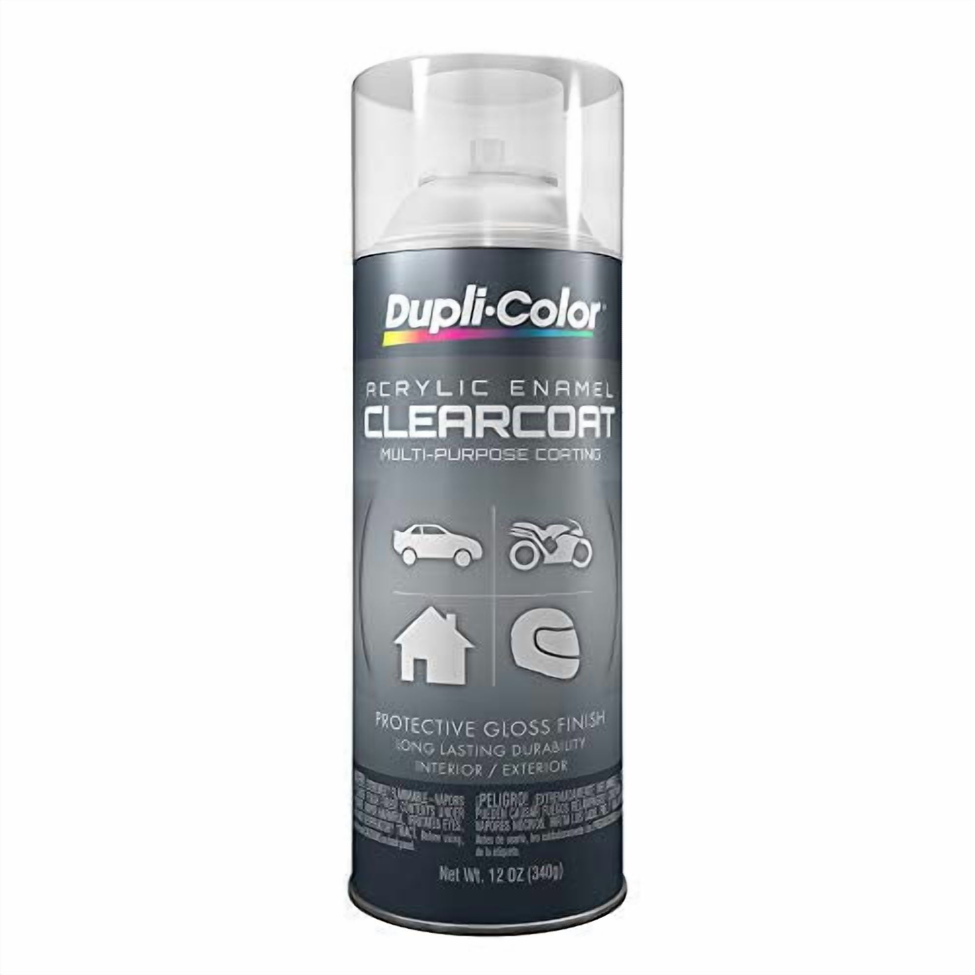 Dupli-Color - DA1692 General Purpose Acrylic Enamel Crystal Clear 12 oz ...