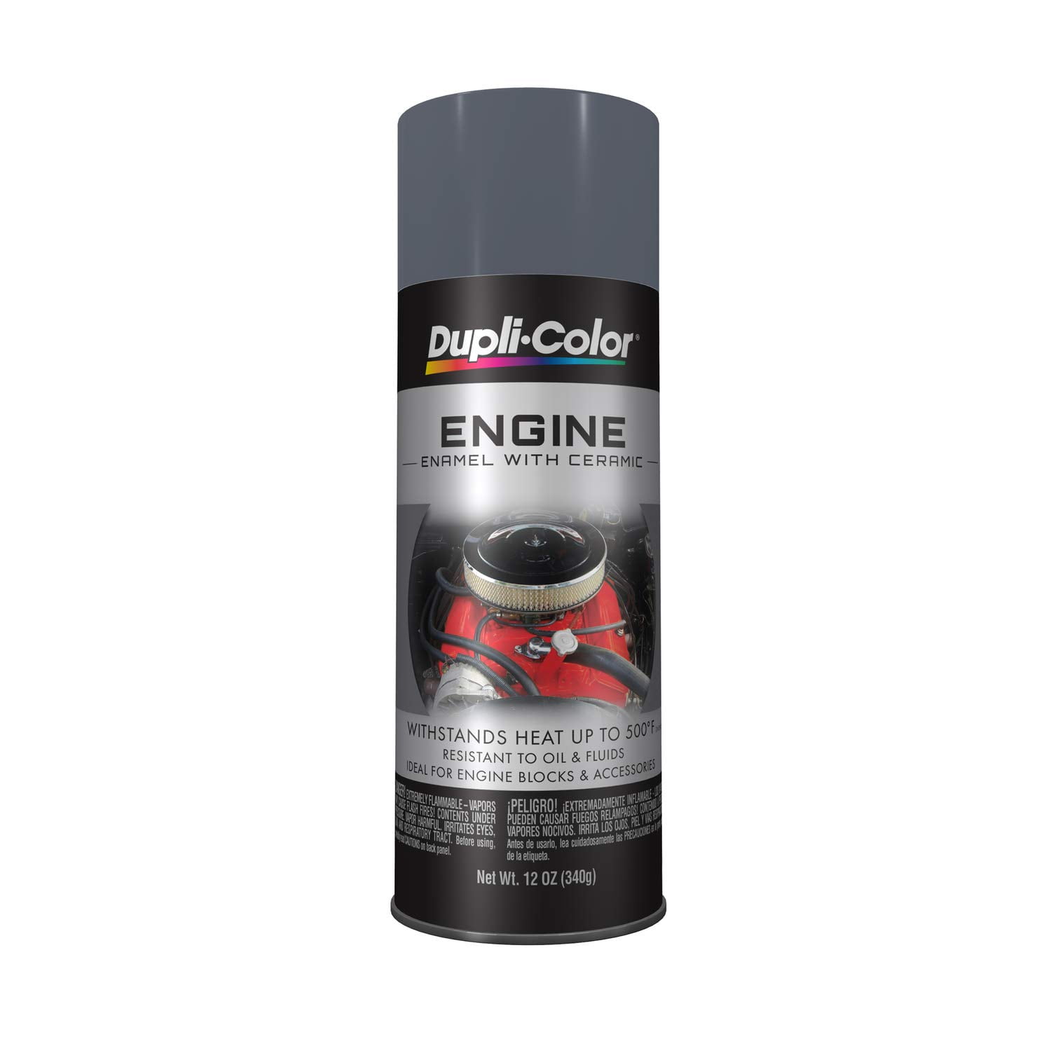 Duplicolor Automotive 12oz New Ford Gray Engine Paint With Ceramic ...