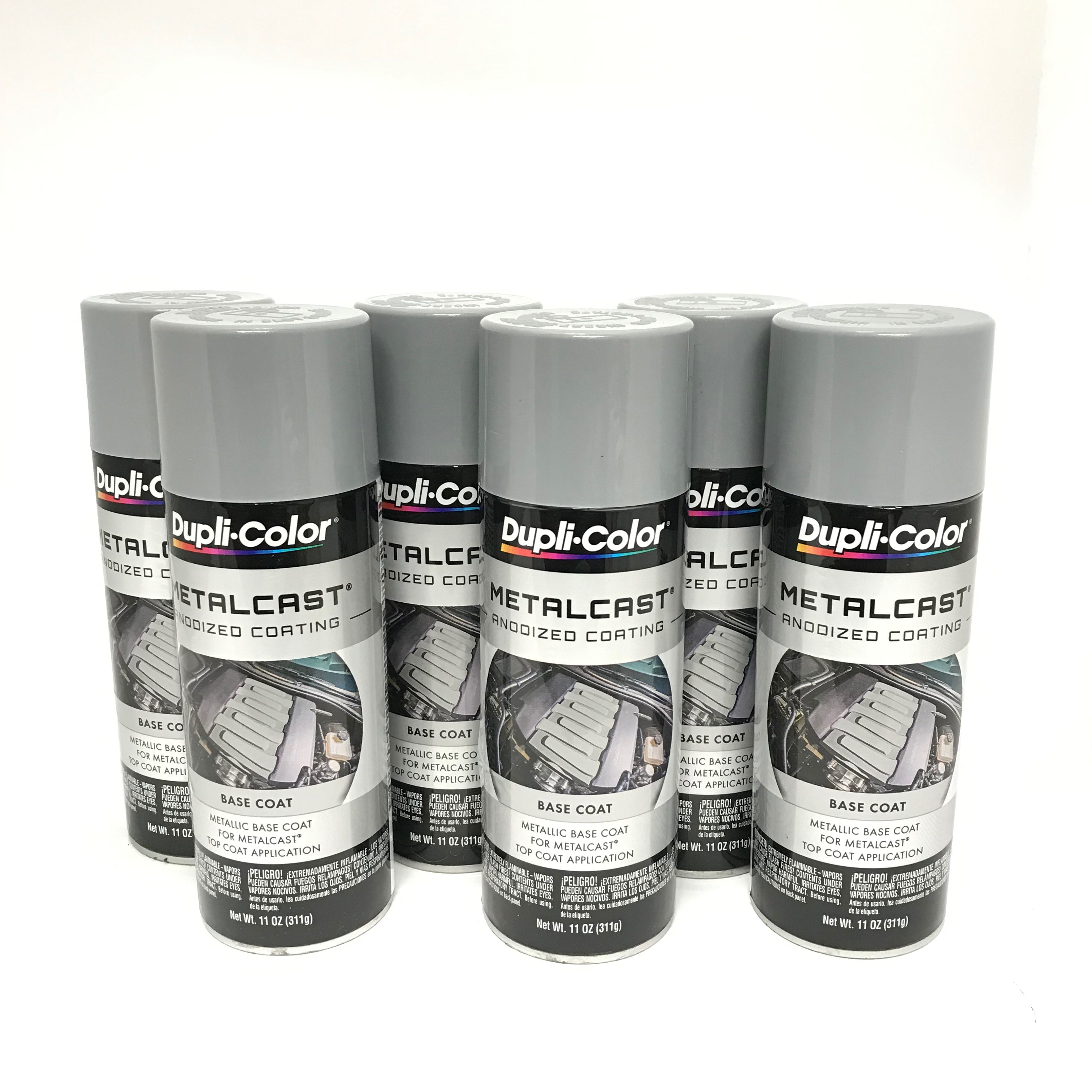 Dupli Color MC100 Bright Metal Coat Anodized Auto Body Paint, Metalcast ...