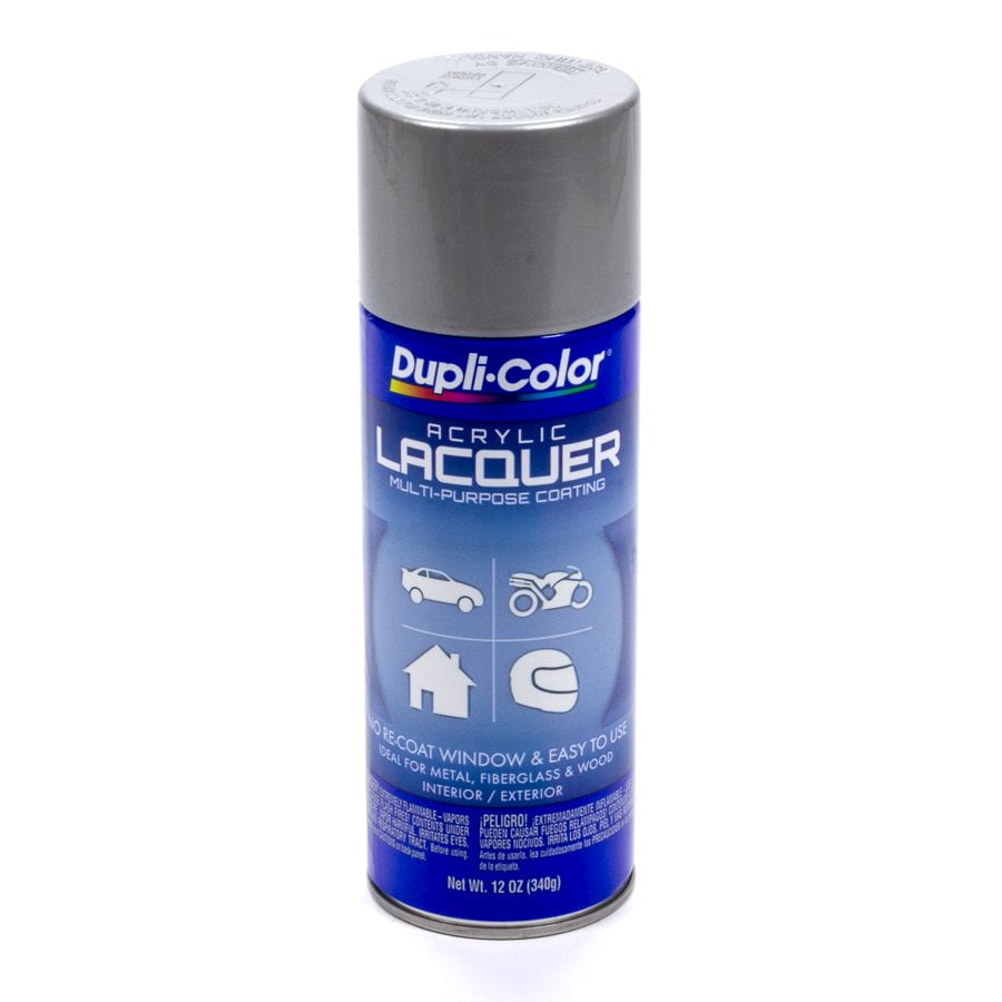 Dupli-Color/Krylon Silver Metallic Lacquer Paint 12oz - Walmart.com