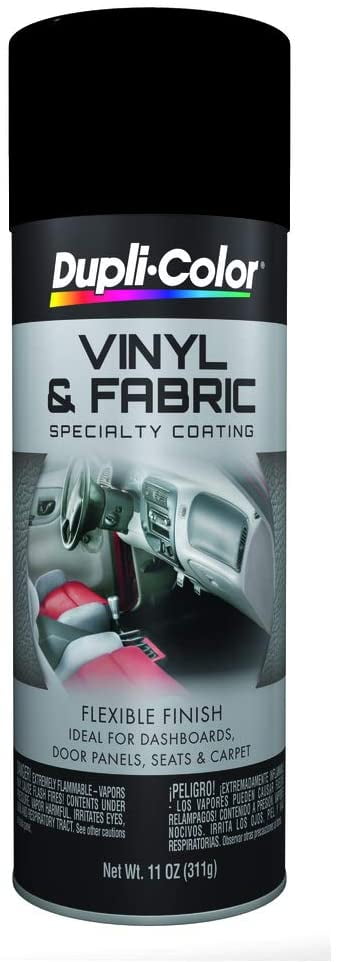 Dupli-Color HVP104 Gloss Black Vinyl & Fabric Coating 11 oz. Aerosol ...
