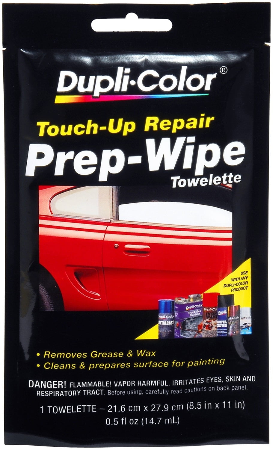 Dupli-Color Prep Grease & Wax Remover Prep Wipe PW100 0.5 OZ - Walmart.com