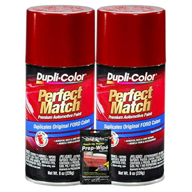 Dupli-Color BFM0344 Toreador Red Metallic Ford Exact-Match Automotive ...