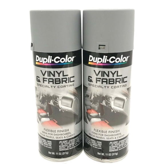 Dupli Color Vinyl & Fabric Automotive Touch-Up Paint, 11 oz, 2 Pack ...