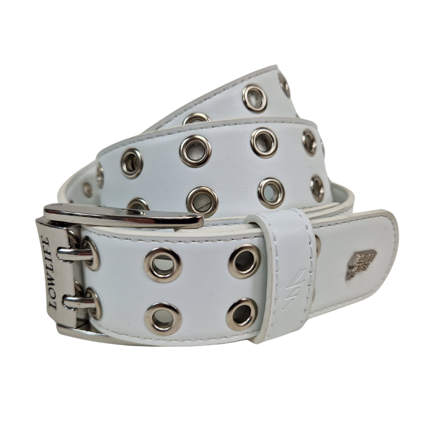 Duplici Vegan Double Eyelet Printed Belt - Lowlife in size 36" - 38 ...