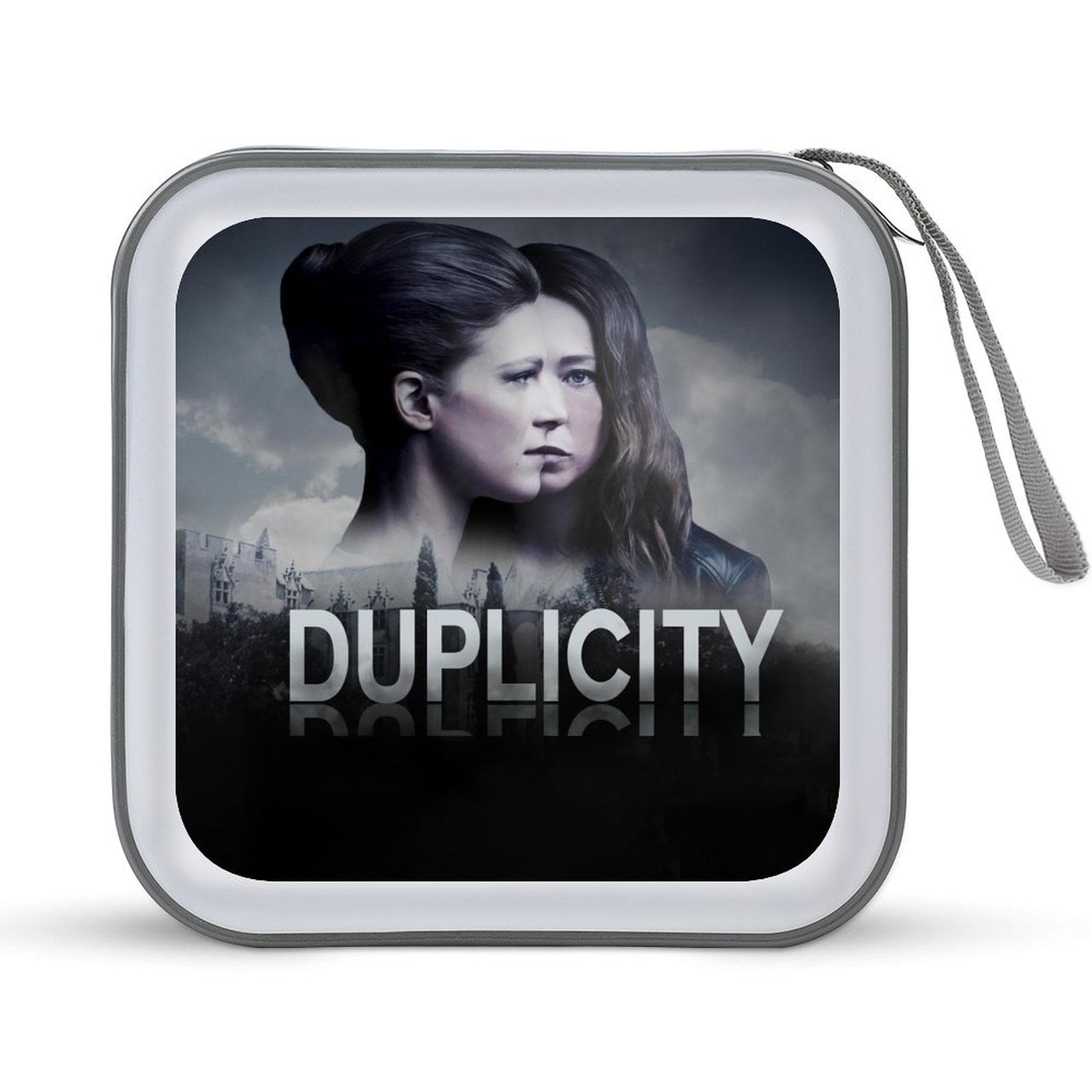 Duplicity CD Case, 40 Capacity VCD/DVD Case Holders Wallet Hard Plastic ...