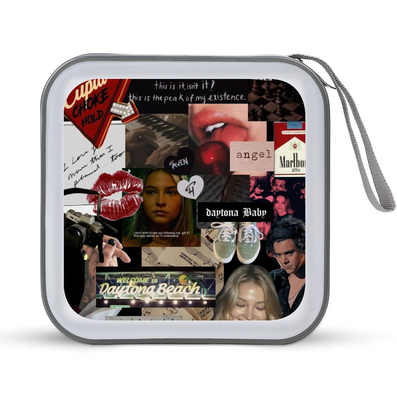 Duplicity CD Case, 40 Capacity VCD/DVD Case Holders Wallet Hard Plastic ...