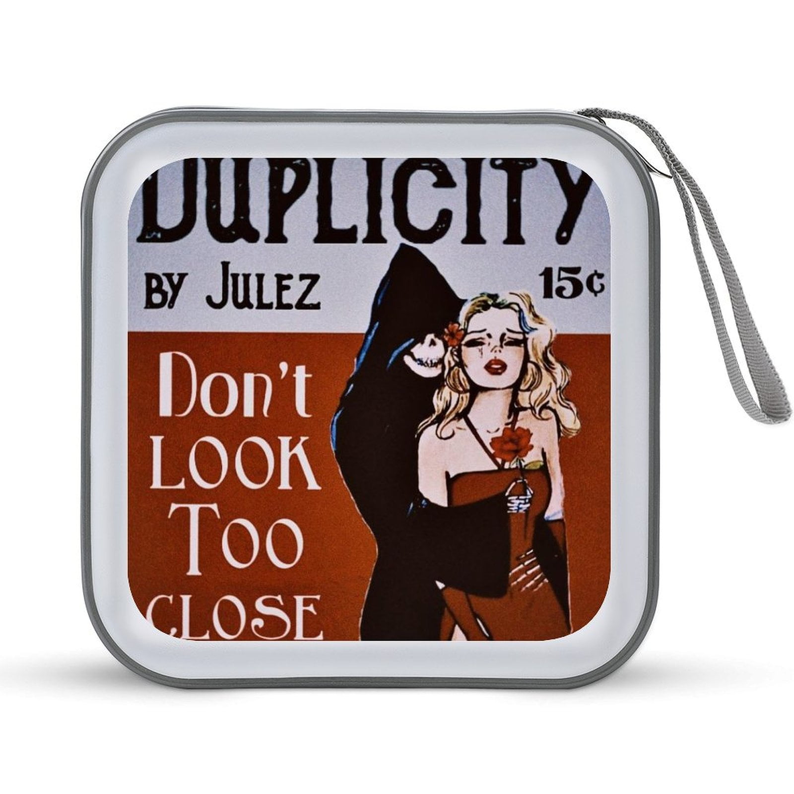 Duplicity CD Case, 40 Capacity VCD/DVD Case Holders Wallet Hard Plastic ...