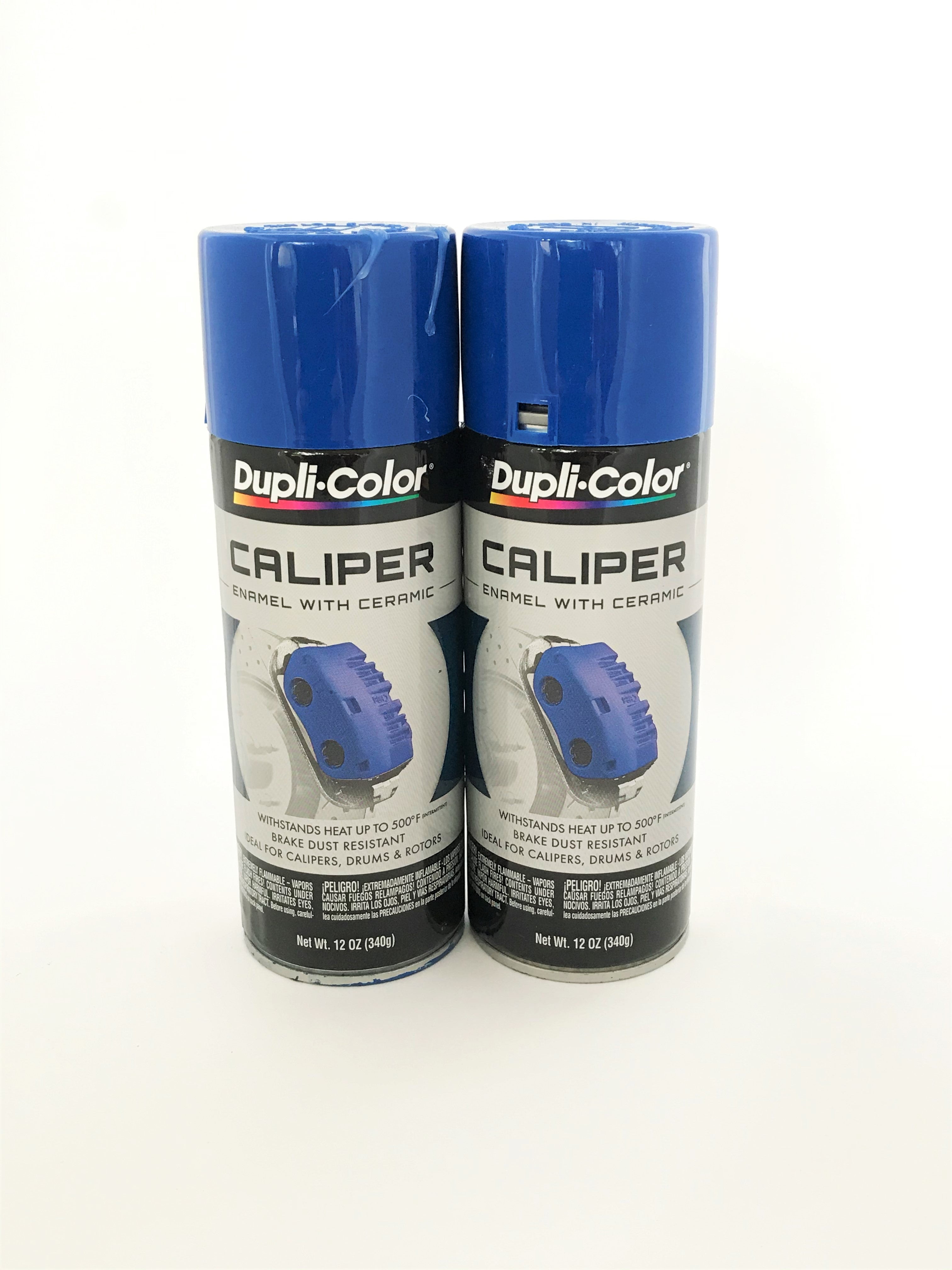 Duplicolor BCP104 - 2 Pack Caliper Spray Paint Blue with Ceramic - 12 ...