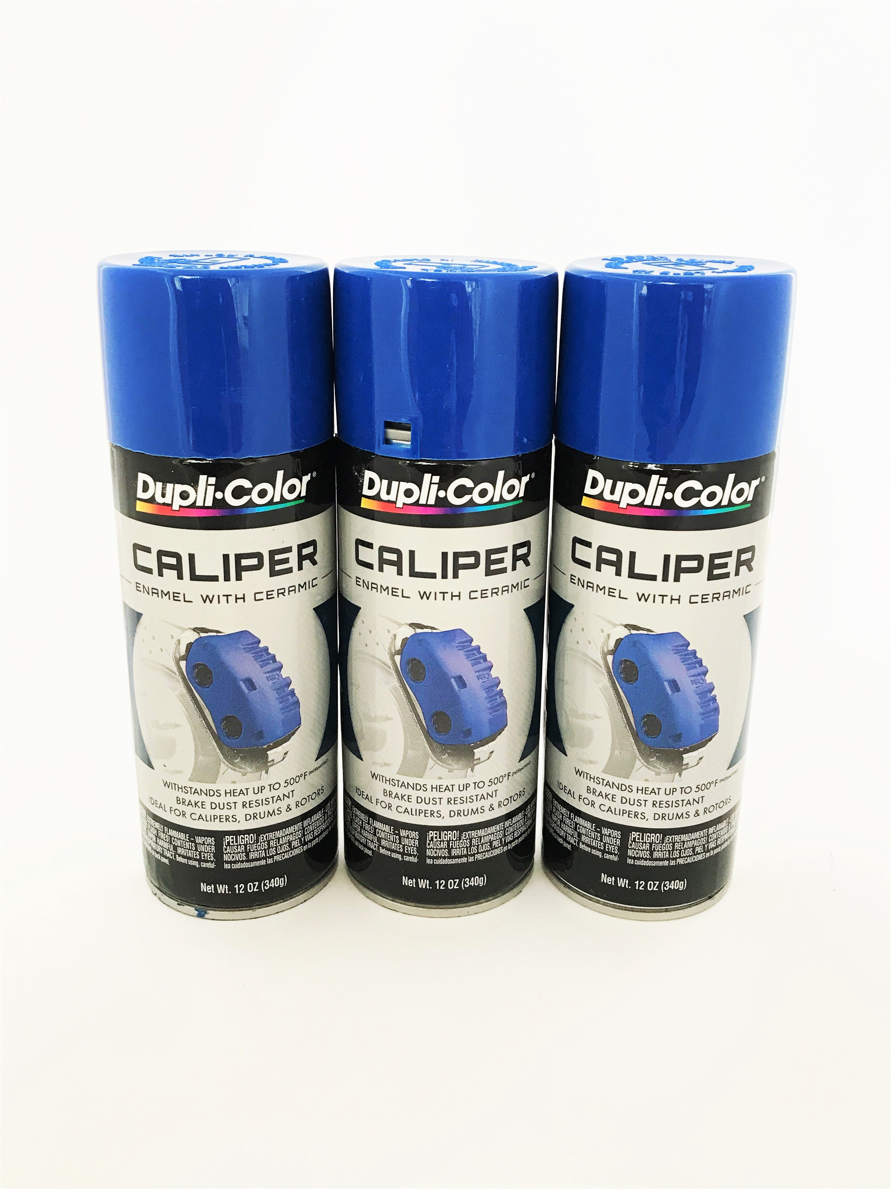 Duplicolor BCP104 - 3 Pack Caliper Spray Paint Blue with Ceramic - 12 ...