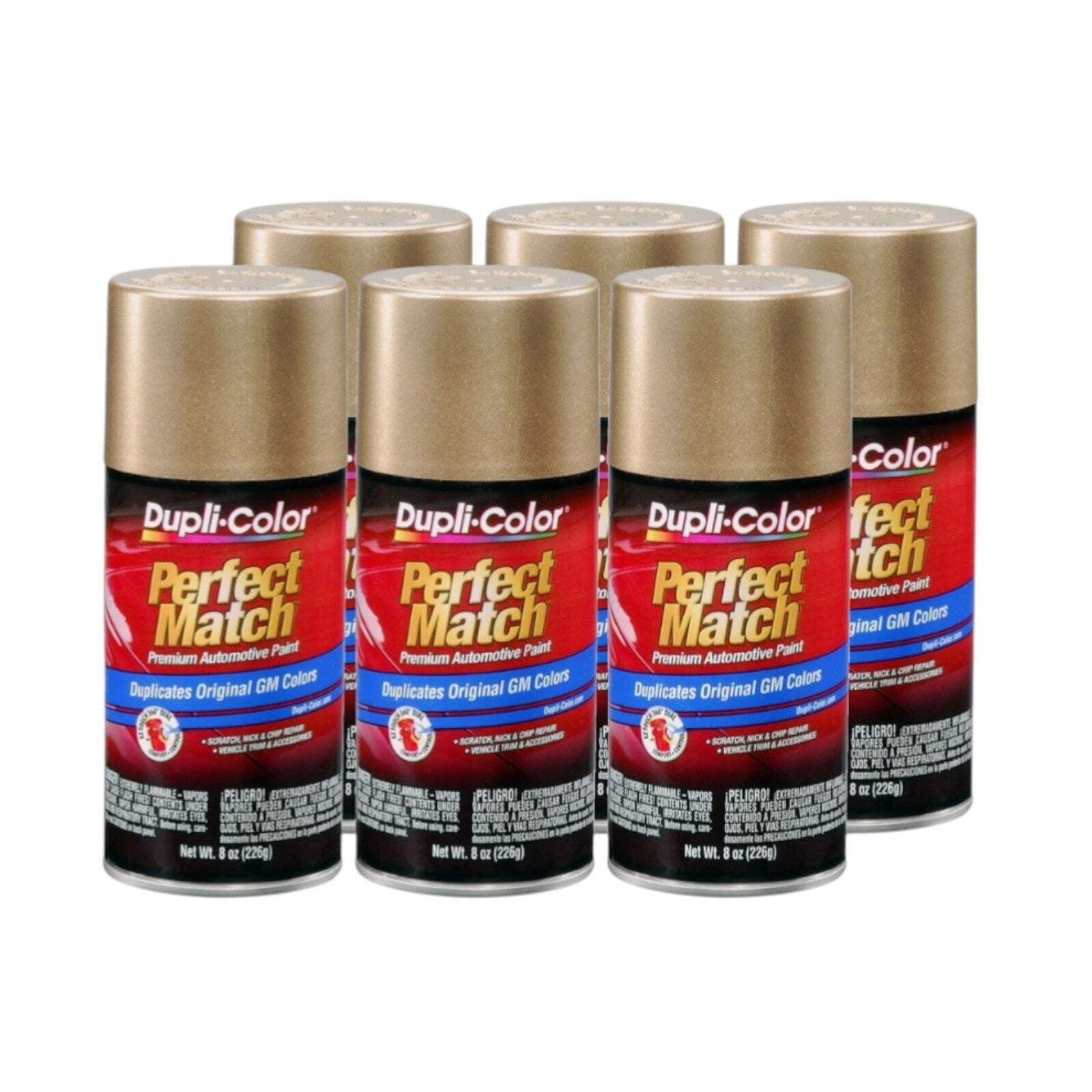 Duplicolor BGM0491 (6-Pack) Perfect Match Aerosol Paint GM WA398E ...