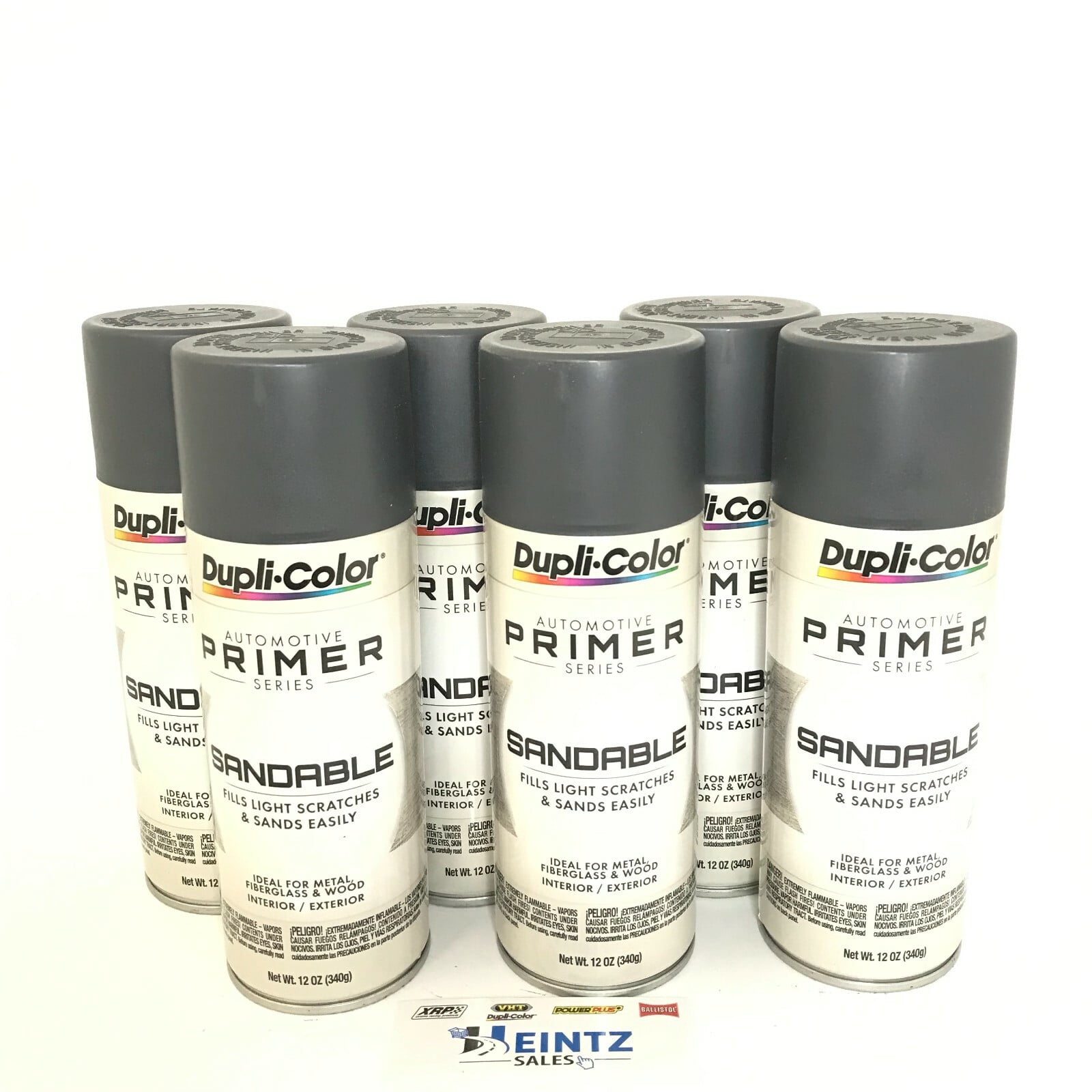 Duplicolor DAP1692-6 PACK GRAY HOT ROD Sandable Filler Primer - 12 oz ...