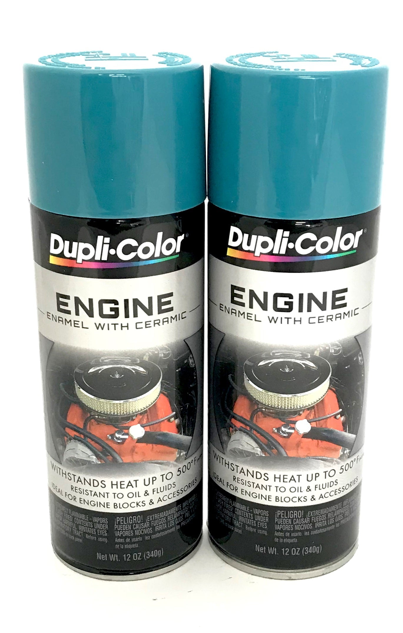 Dupli Color Engine Enamel Paint with Ceramic, Pontiac Blue, 12 oz, 2 ...