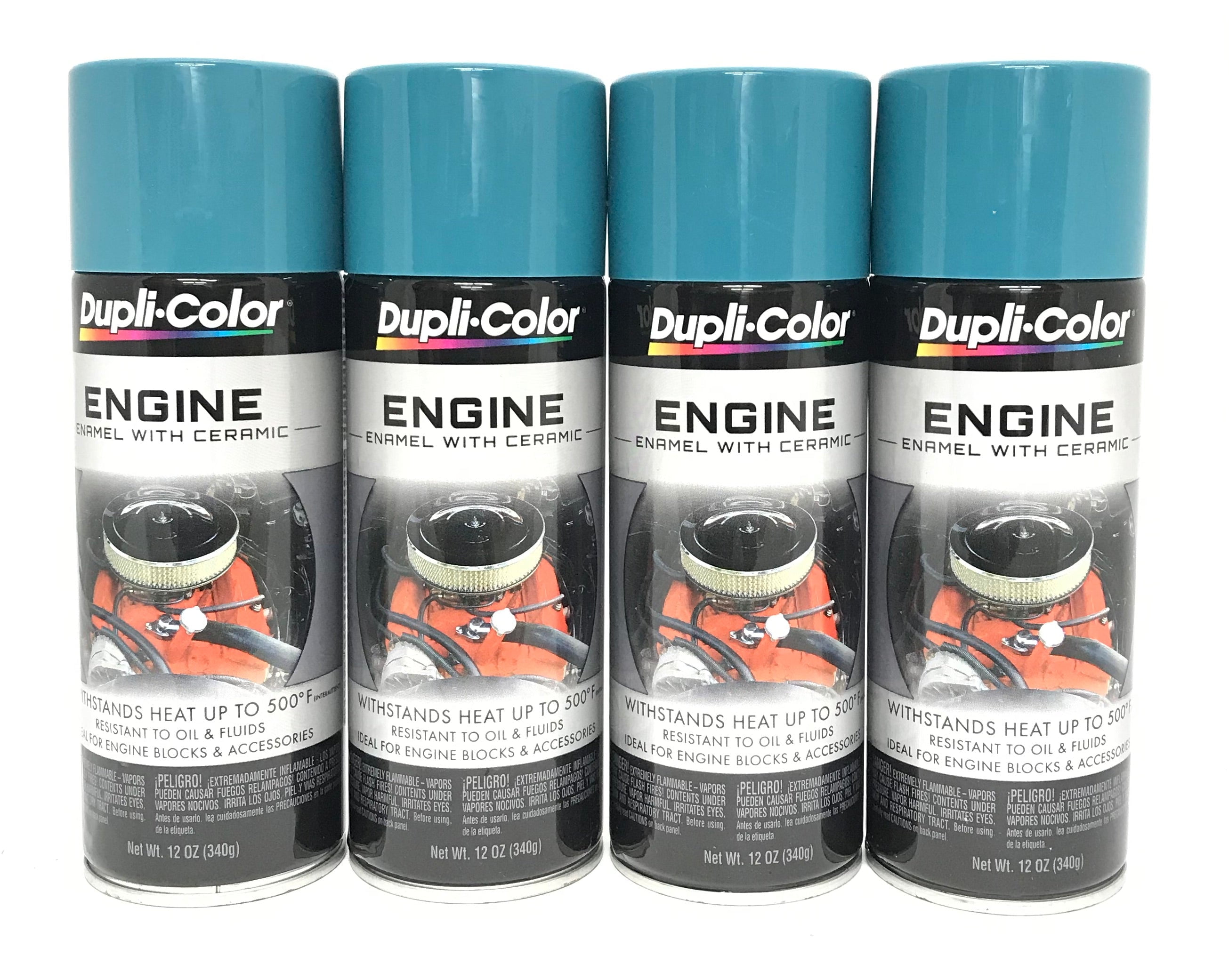 Dupli Color Engine Enamel Spray Paint, Ceramic Resin, Pontiac Blue, 12 ...