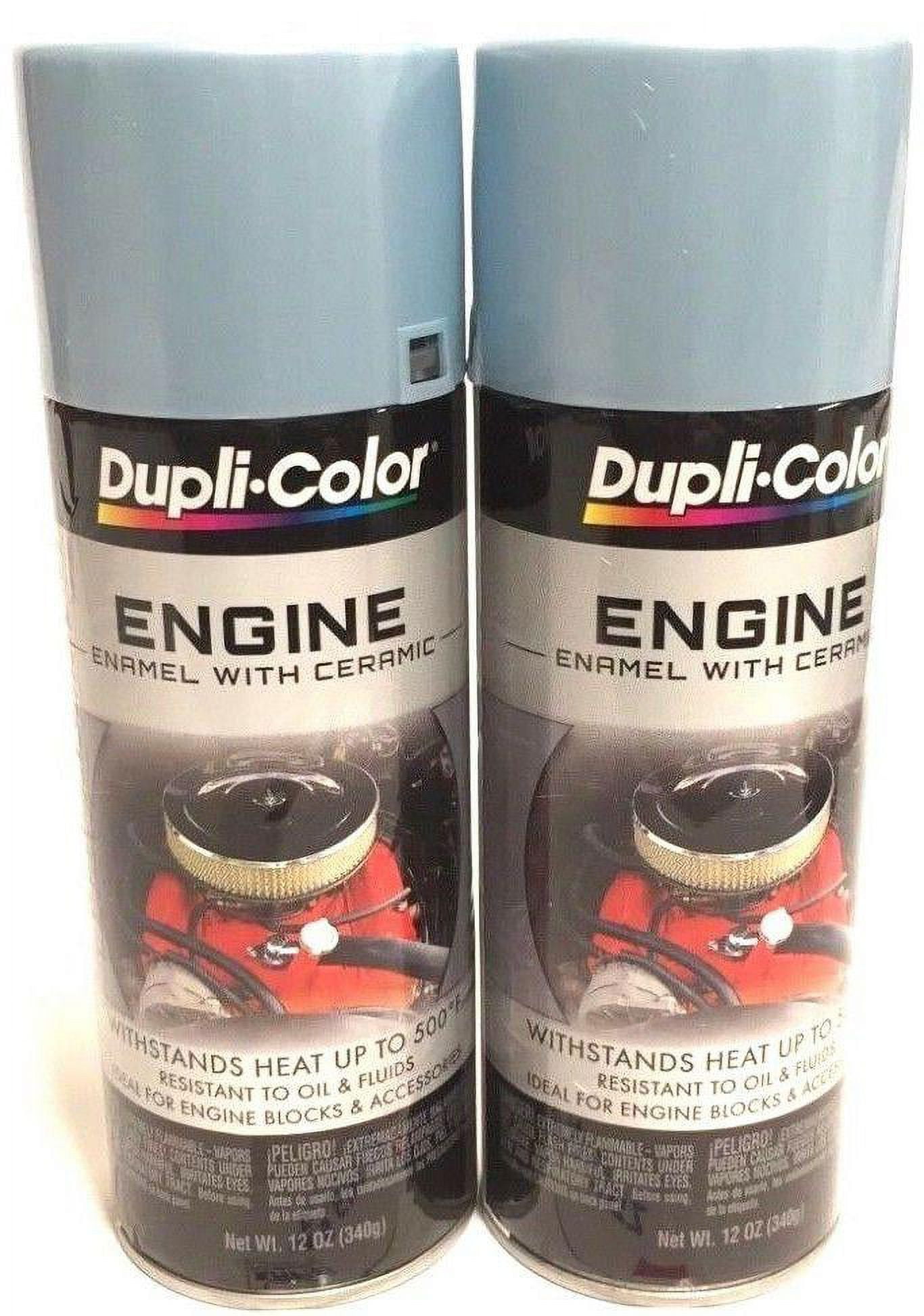 Duplicolor DE1616-2 pack Engine Enamel with Ceramic Pontiac Blue ...