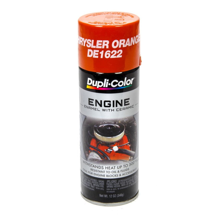 Duplicolor DE1622 Chrysler Orange Automotive Engine Enamel Spray Paint ...