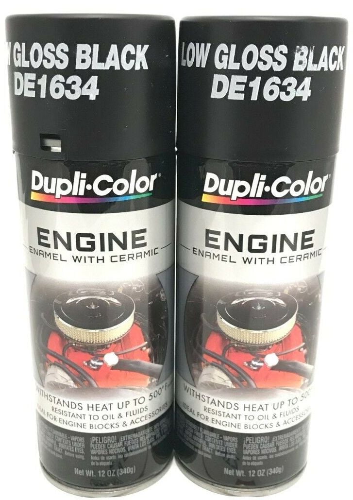 Duplicolor Automotive High Temperature Engine Enamel with Ceramic, Low ...