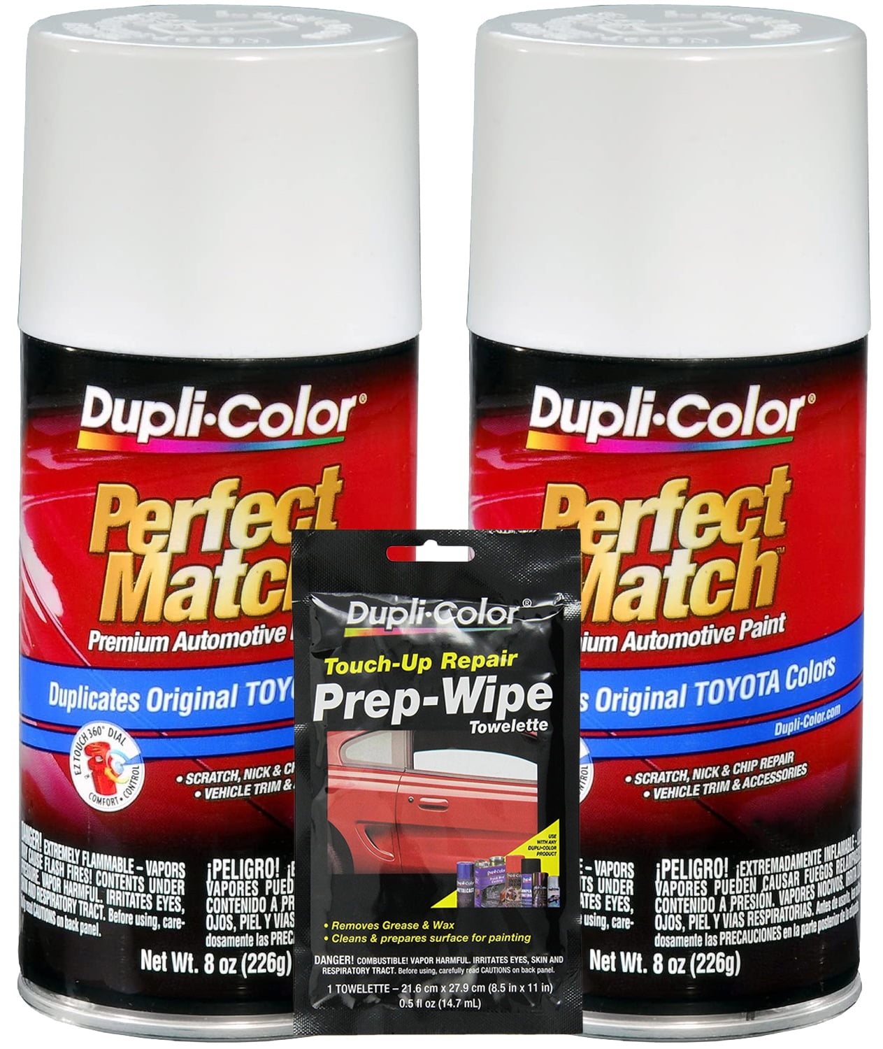 Duplicolor Exact-Match Automotive Paint Matches Toyota White Pearl (8 ...