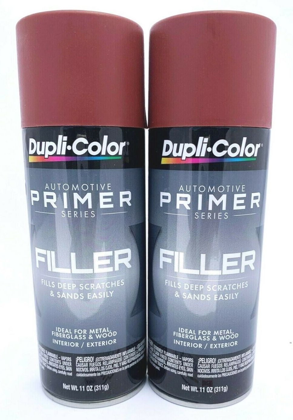 Duplicolor FP102-2 PACK Red Filler Primer - 11 oz Aerosol Can - Walmart.com