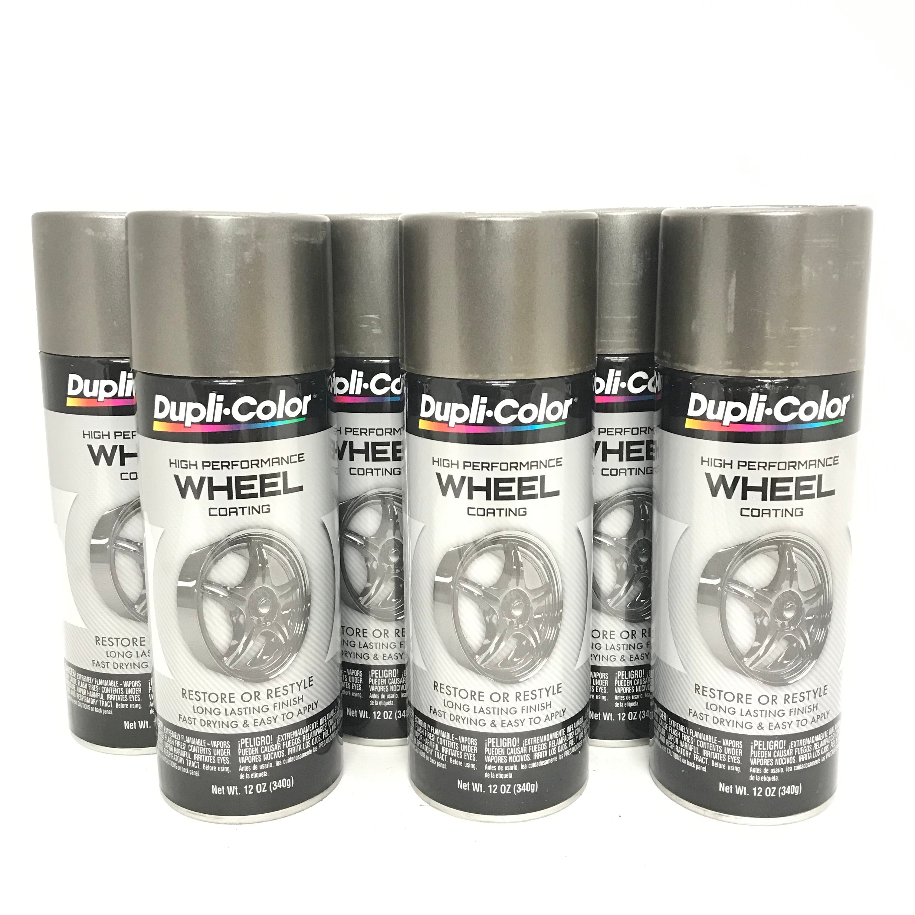 Duplicolor HWP102 Graphite Wheel Coating Spray Paint for Automotive ...