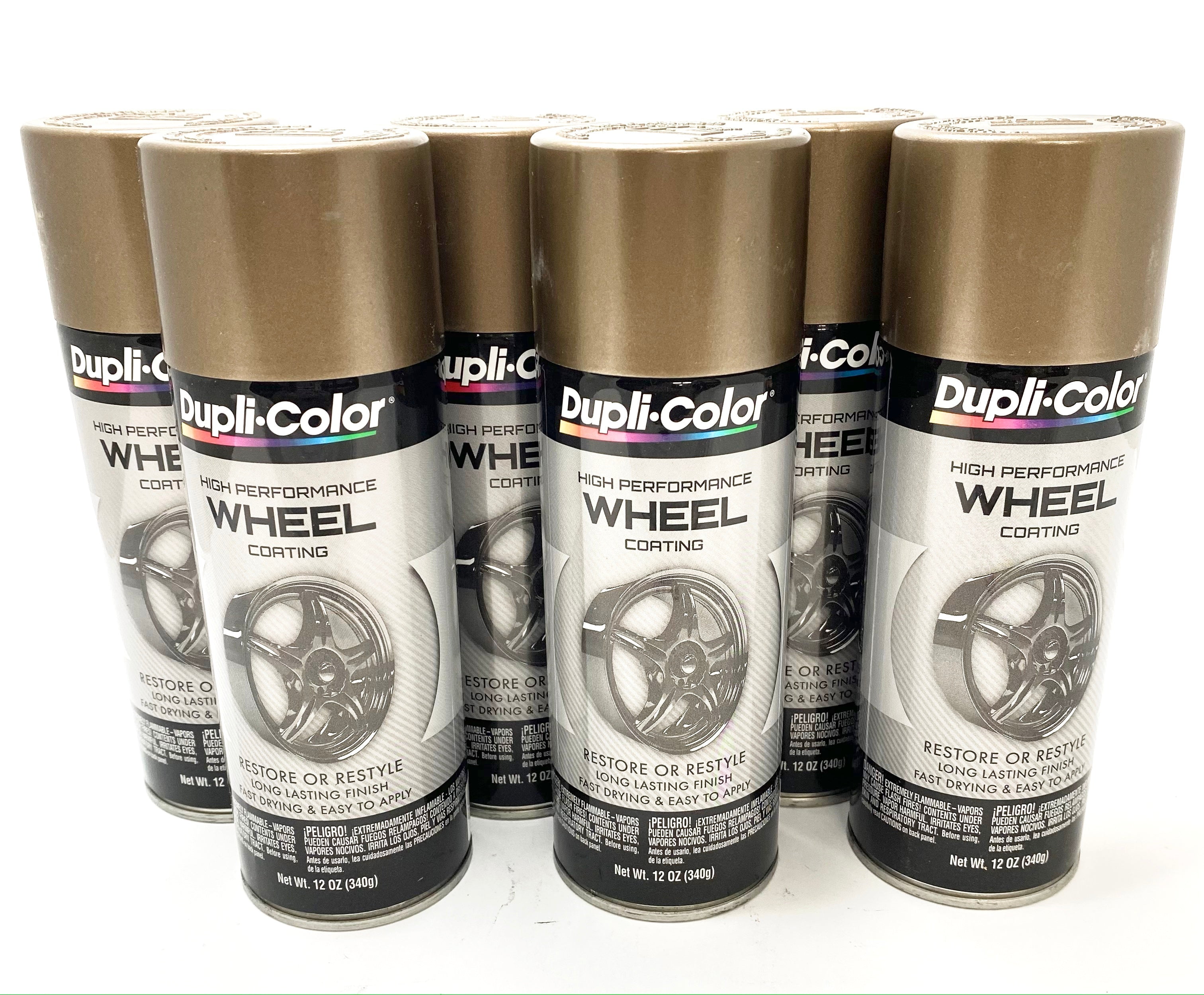 Dupli Color Wheel Coating Spray Paint, Bronze, 12 oz, 6 Pack, HWP105 ...