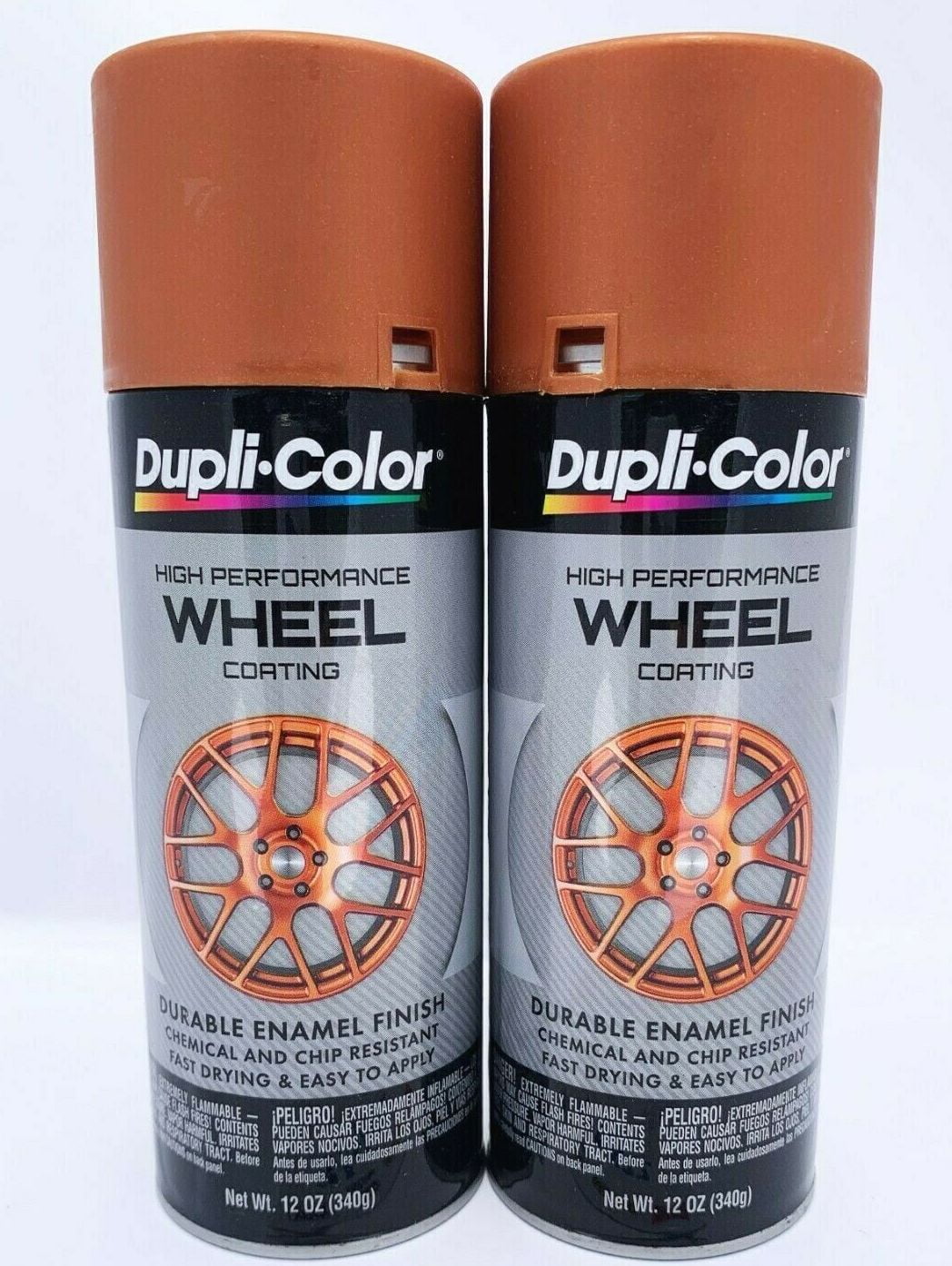 Duplicolor HWP110 - 2 Pack Wheel Coating Spray Paint Copper - 12 oz ...