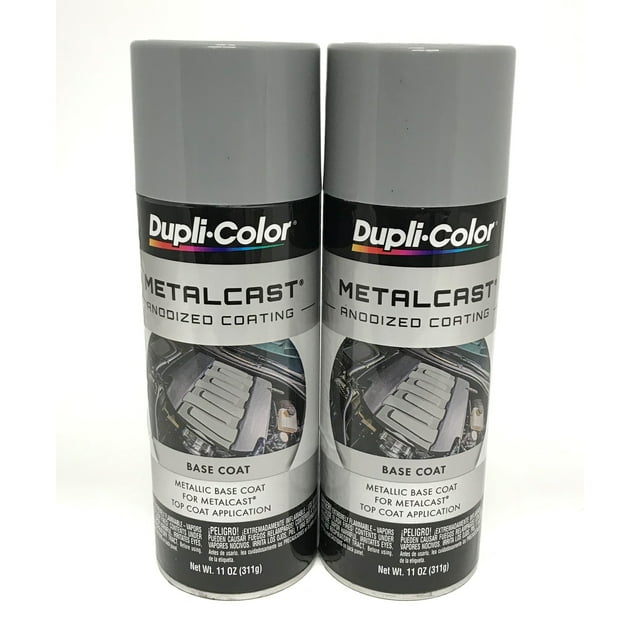 Duplicolor MC100 - 2 Pack Metalcast Bright Metal Coat Anodized ...