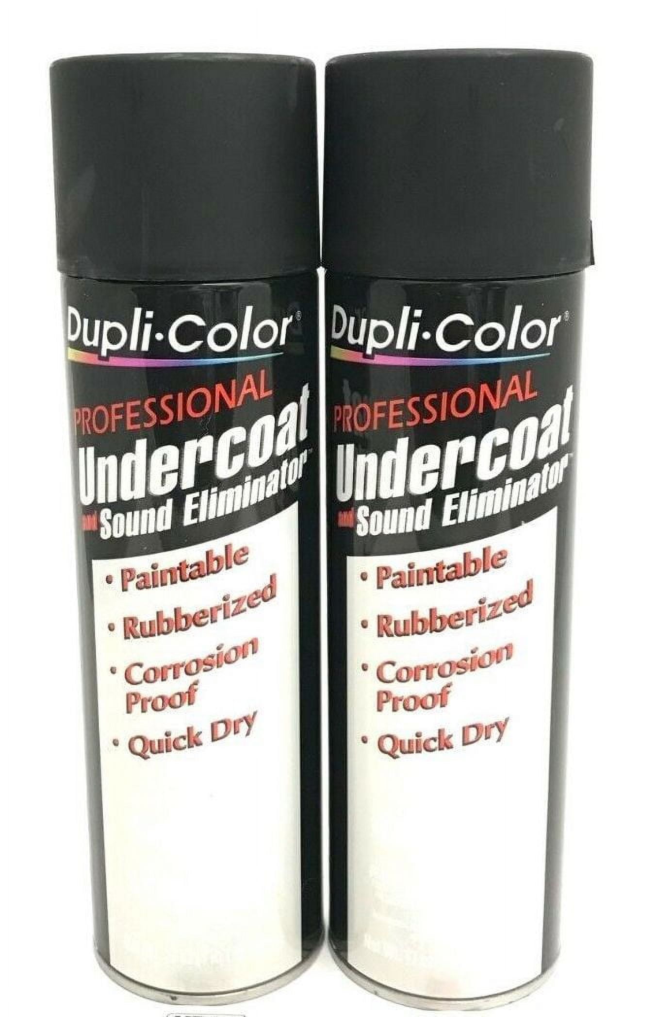 Duplicolor UC102-2 Pack Rubberized Undercoat and Sound Eliminator - 17 ...