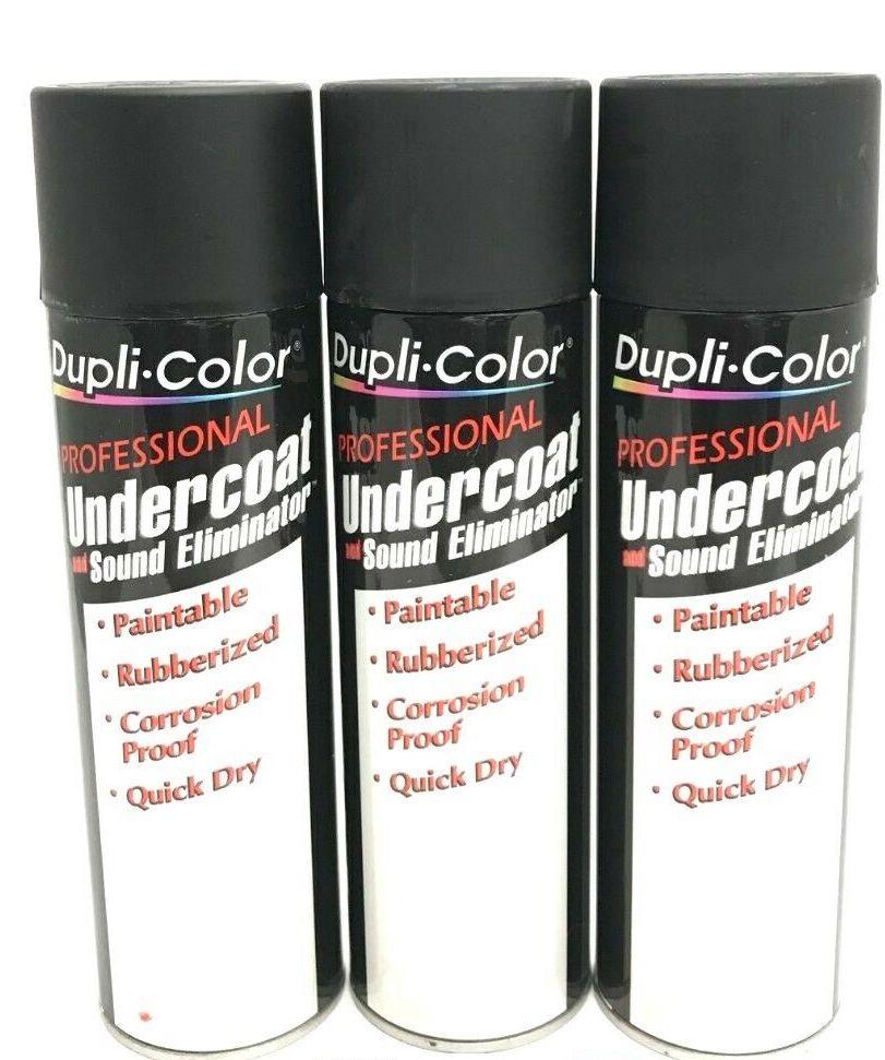 Duplicolor UC102-3 Pack Rubberized Undercoat and Sound Eliminator - 17 ...