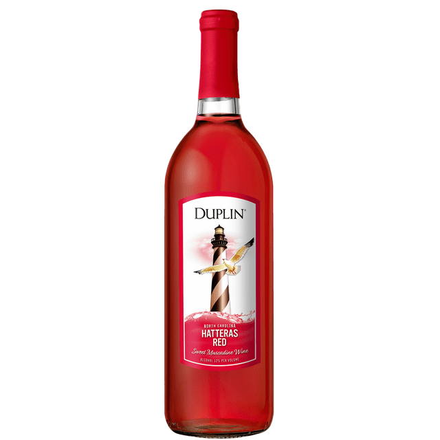 Duplin Hatteras Red Sweet Muscadine Wine, North Carolina, 750 ml Glass ...