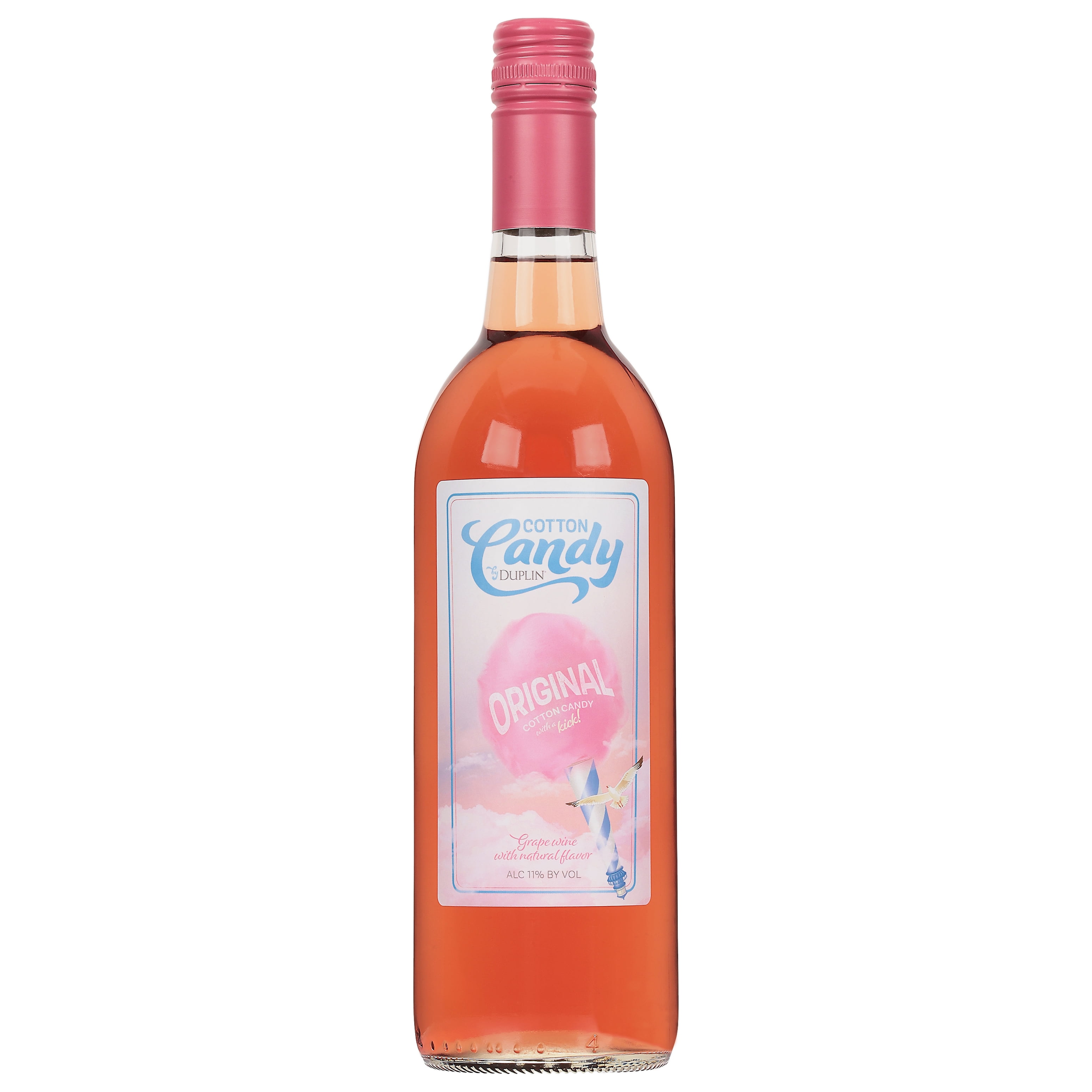Duplin Winery Original Cotton Candy, Blush Wine, North Carolina, 750 ml ...