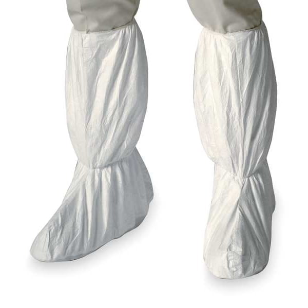 Disposable Boot Covers, XL, Tyvek(R) IsoClean(R), Elastic, Serged Seam ...