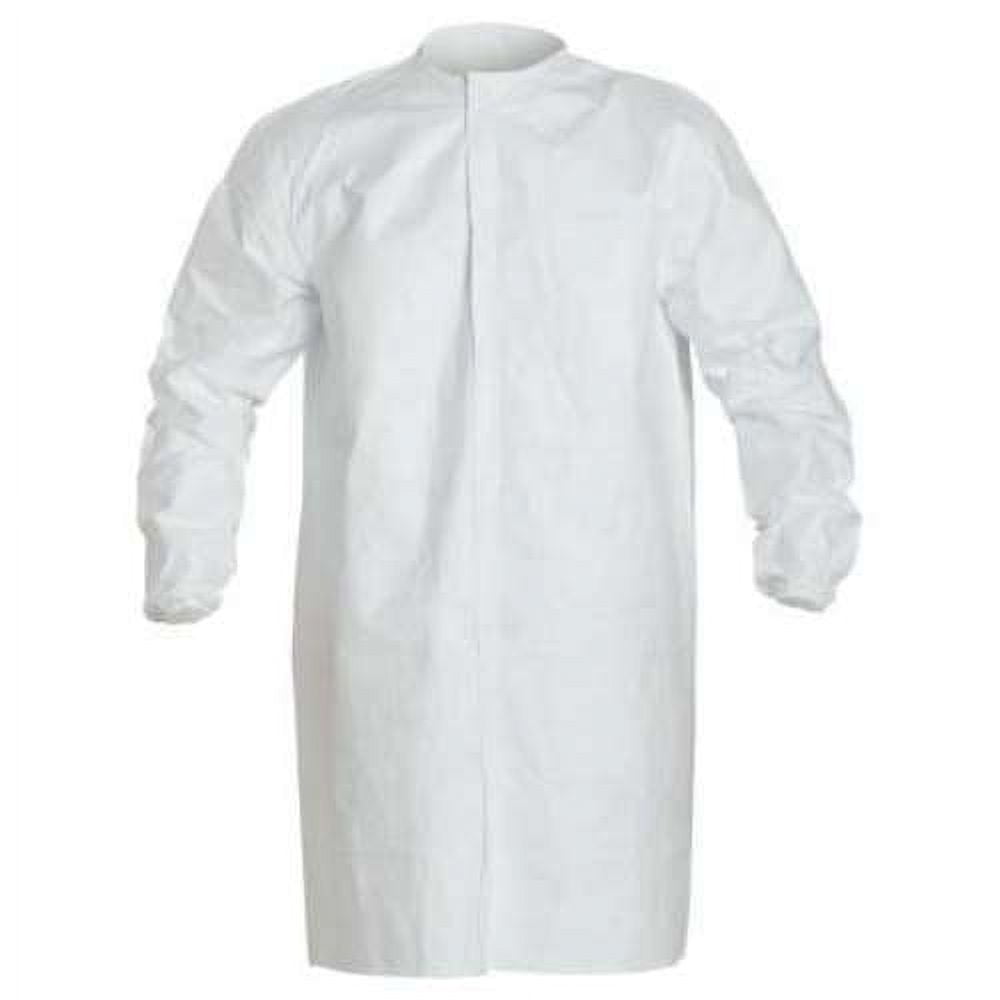 Disposable Lab Frock, Tyvek(R) IsoClean(R), Bound, Knee Length, White ...