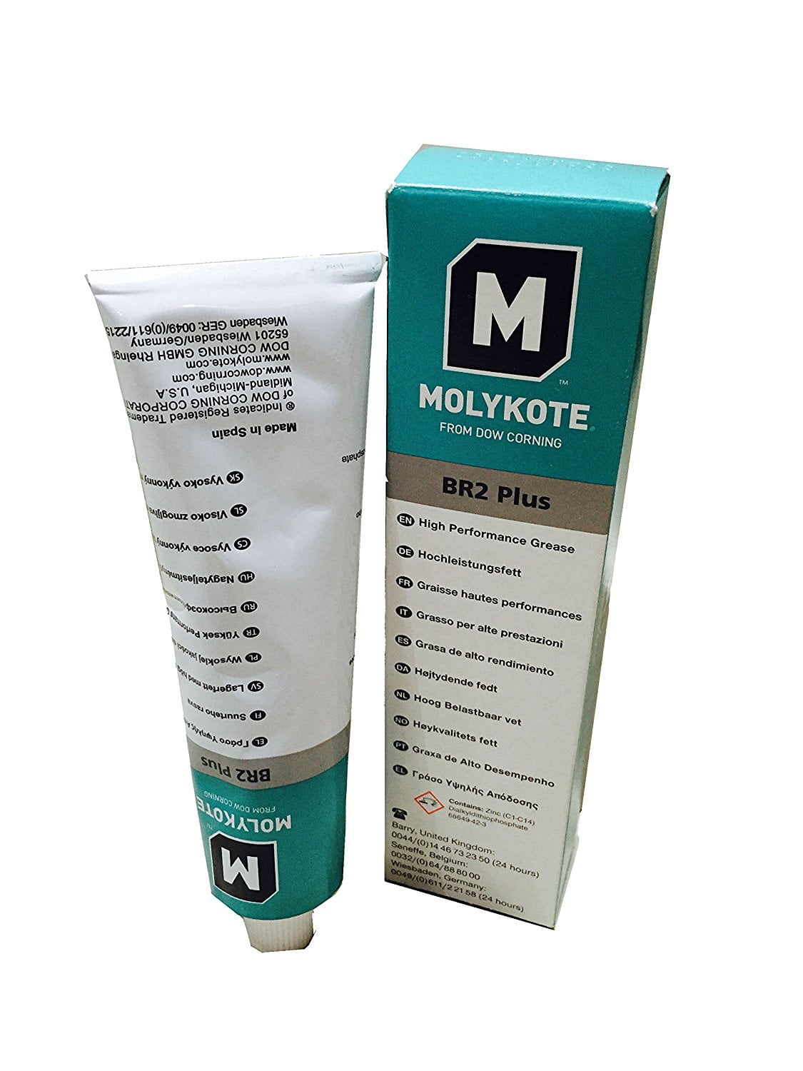 DupontDow Molykote BR2 Plus Grasa de Alto Chile | Ubuy