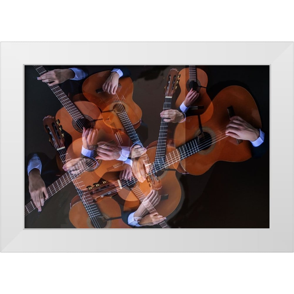 Dupont, Isabelle 32x23 White Modern Wood Framed Museum Art Print Titled ...