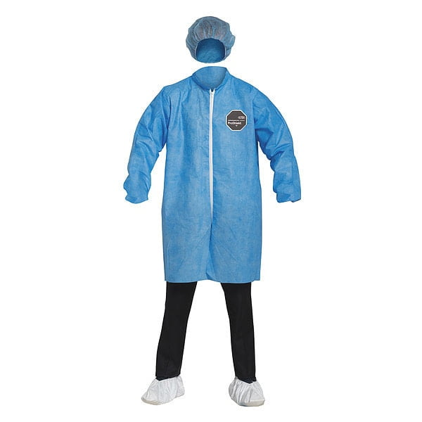 Dupont Lab Coat,2XL,Blue,ProShield(R),PK30 PB219SBU2X003000 - Walmart ...