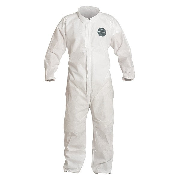 Dupont Lab Coat,2XL,White,ProShield(R),PK30 PB271SWH2X003000 - Walmart ...