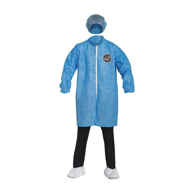 ProShield 10 Disposable Lab Coat, ProShield(R), Snaps Closure, Blue, XL ...
