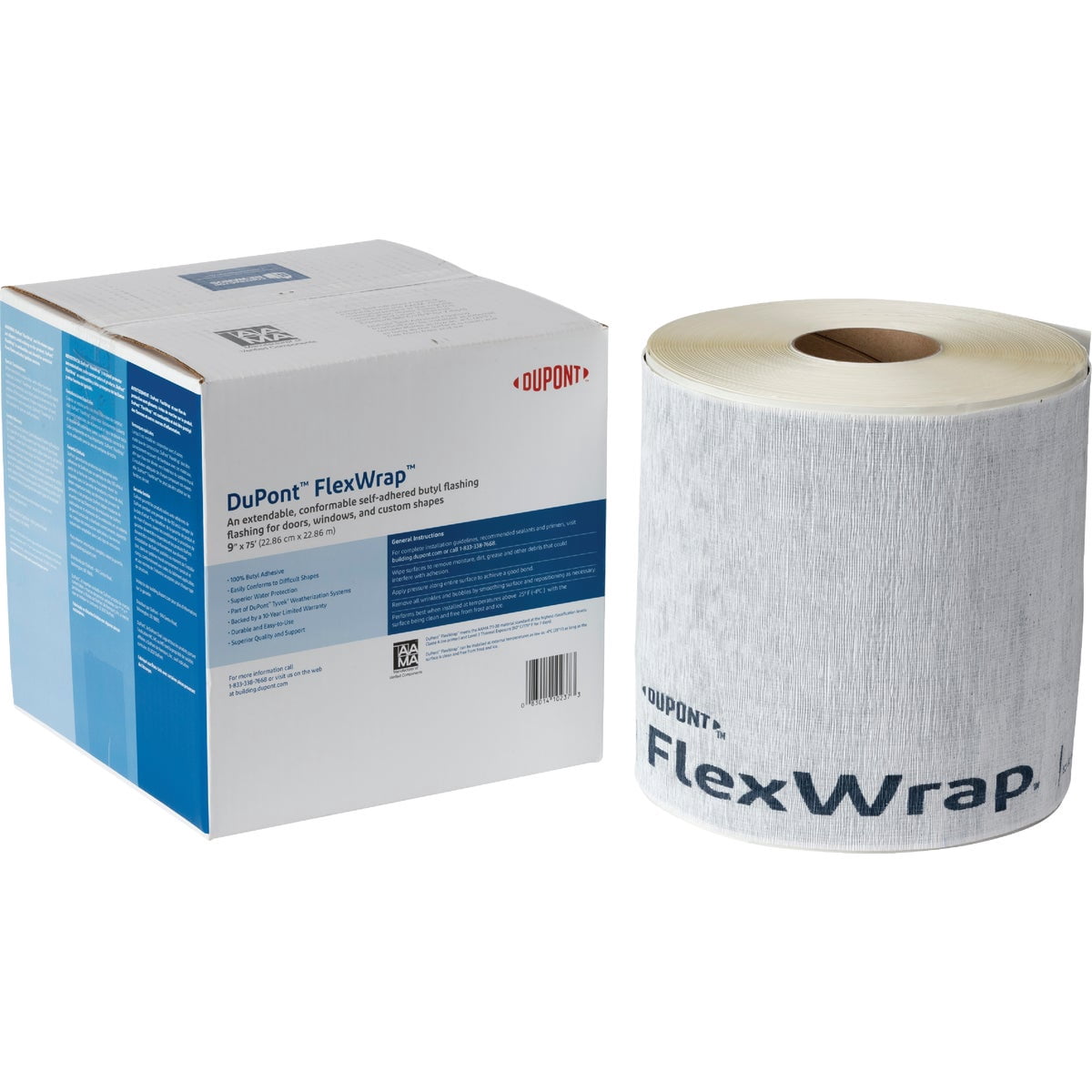 Dupont Tyvek FlexWrap NF - 6" x 75' Roll - 2 Pack - Walmart.com